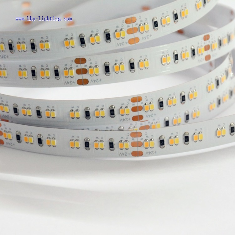 SMD2216 DC24V 240LEDs/M CCT LED Strip