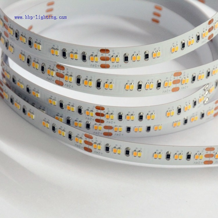 SMD2216 DC24V 240LEDs/M CCT LED Strip